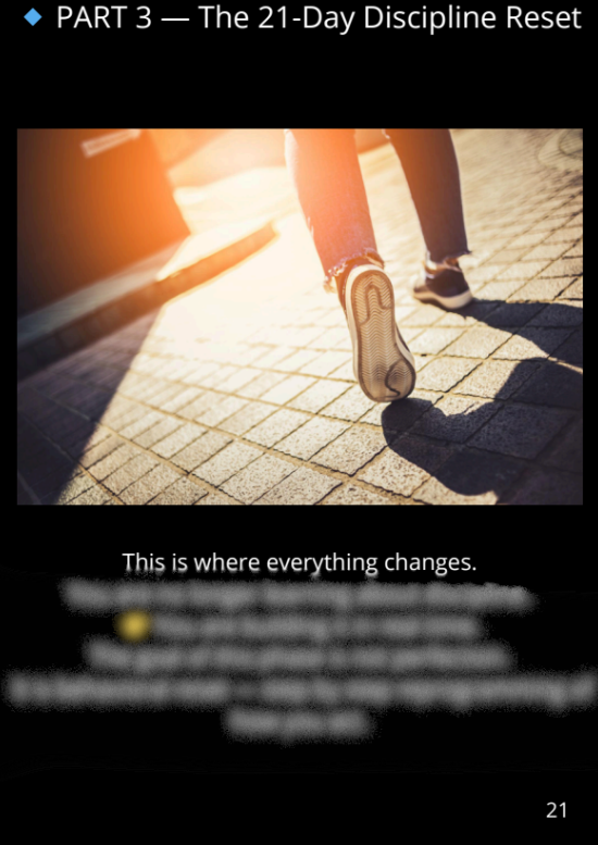 The 21-Day Discipline Reset – 1WorldOfEbooks